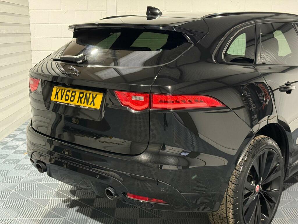 Sold OU68XDG 2018 Jaguar F-Pace - History / How much is it worth?