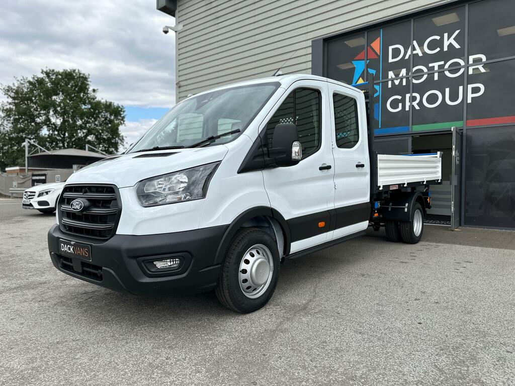 Used 2026 Ford Transit Custom L3 Double Cab Steel Tipper, Tow Bar on ...