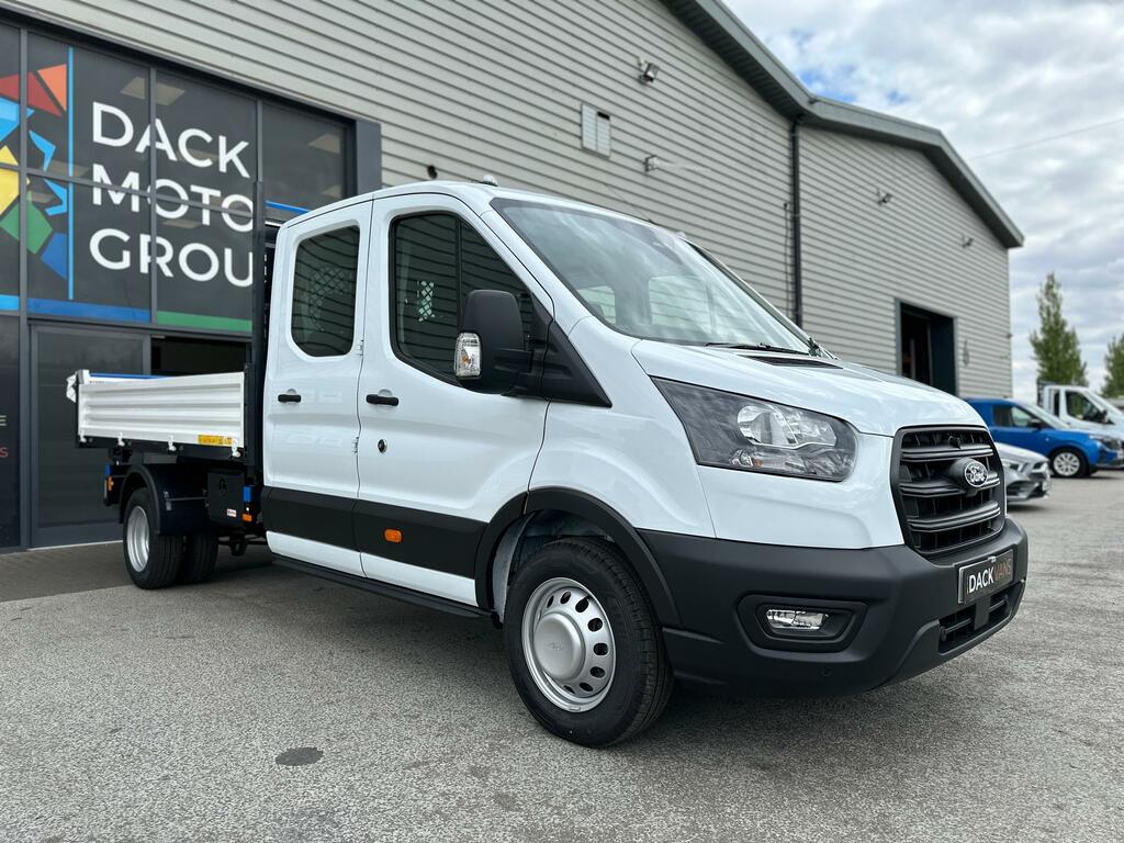 Used 2026 Ford Transit Custom L3 Double Cab Steel Tipper, Tow Bar on ...