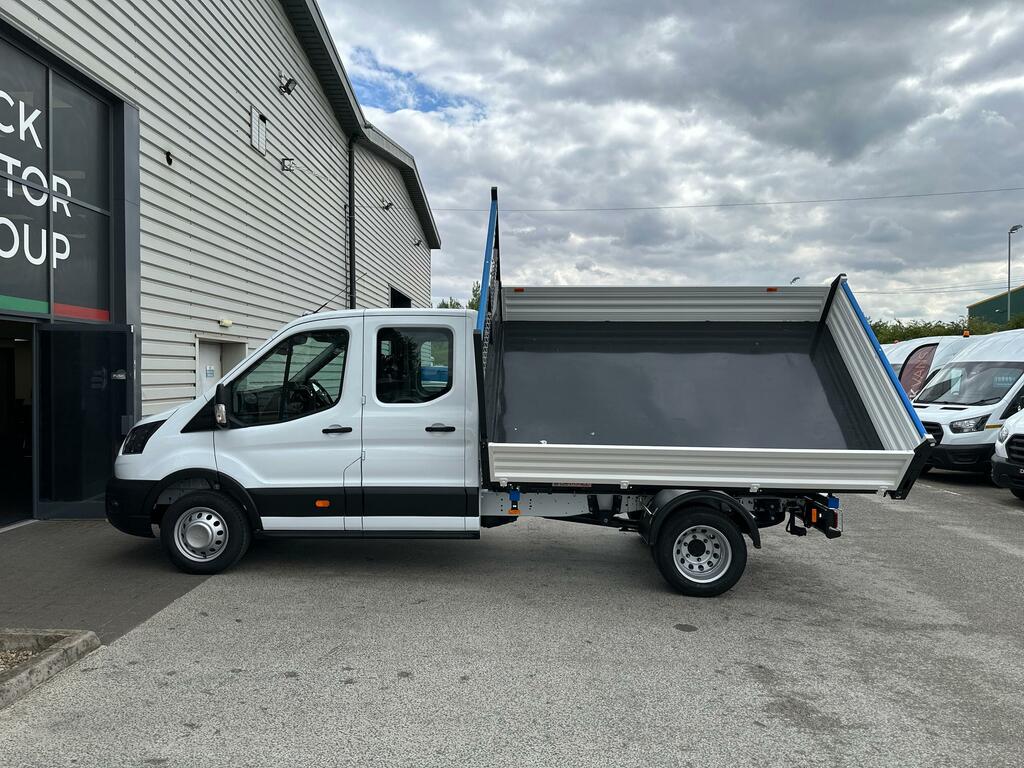 Used 2026 Ford Transit Custom L3 Double Cab Steel Tipper, Tow Bar on ...