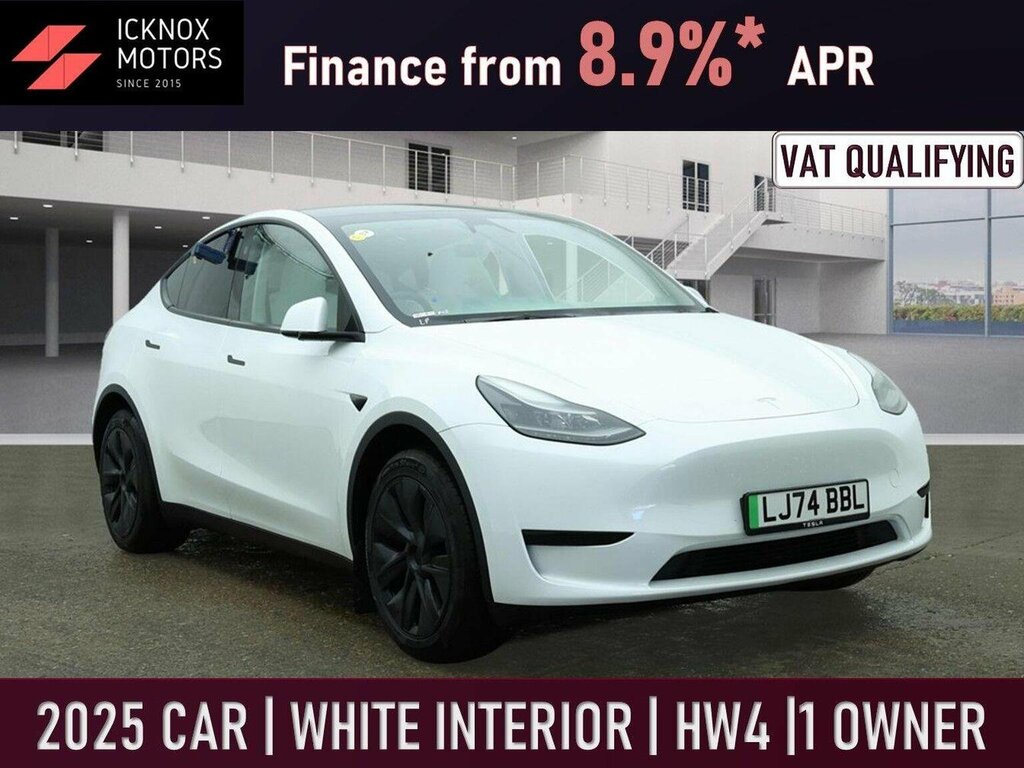 Used 2025 Tesla Model Y Long Range Auto RWD 5dr on Finance in ...