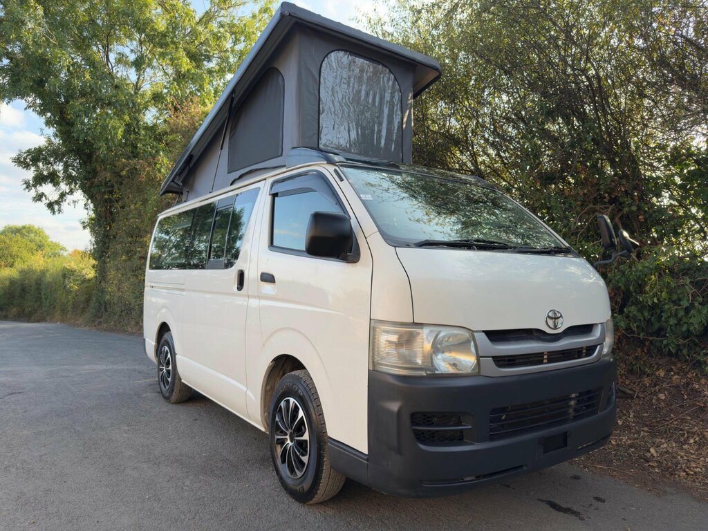 Used 2006 Toyota HiAce POP TOP 4 BERTH NEW FULL CAMPER CONVERSION on ...