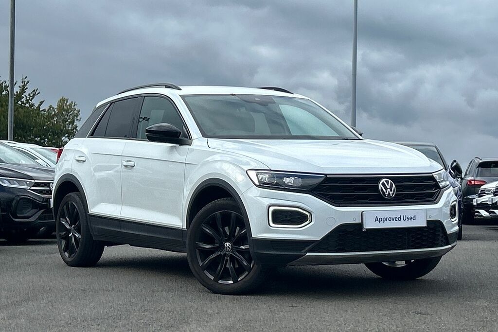 Used 2021 Volkswagen T-Roc YY71AOC 1.5 TSI EVO Black Edition SUV 5dr ...