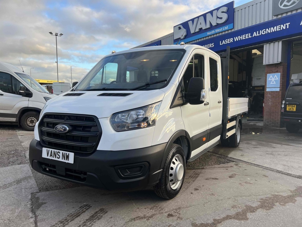 Used 2024 Ford Transit Custom 2.0 350 EcoBlue Leader 1-Way Double Cab ...