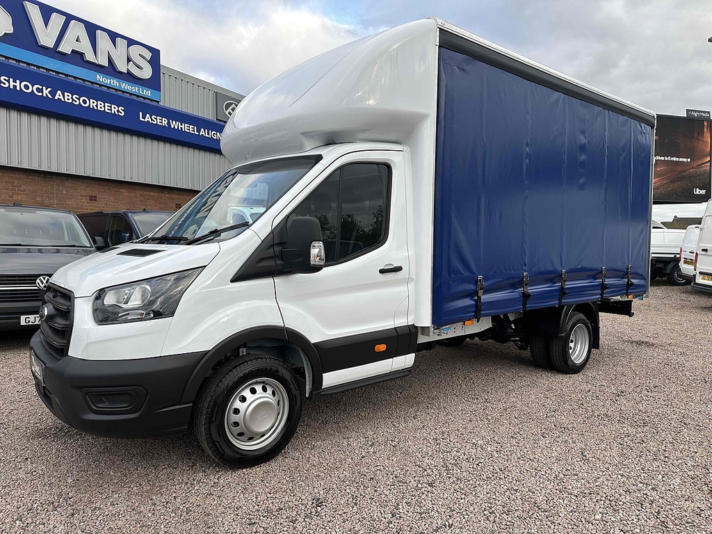 Used Ford Transit Custom 350 Leader Ecoblue Curtainsider on Finance in ...